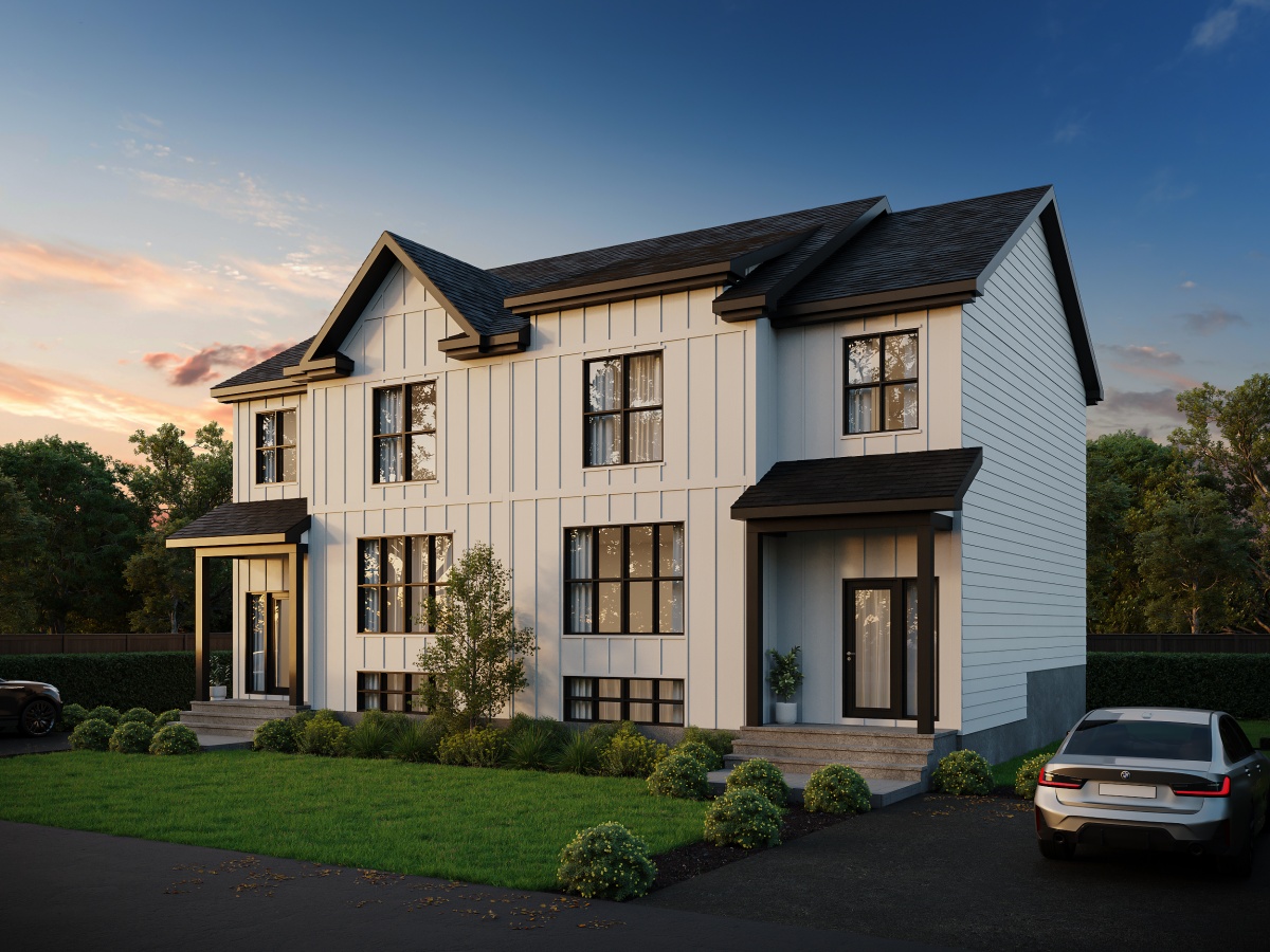Jumelés neufs à Ste-Julienne - Lanaudière - Les Habitations Entourage